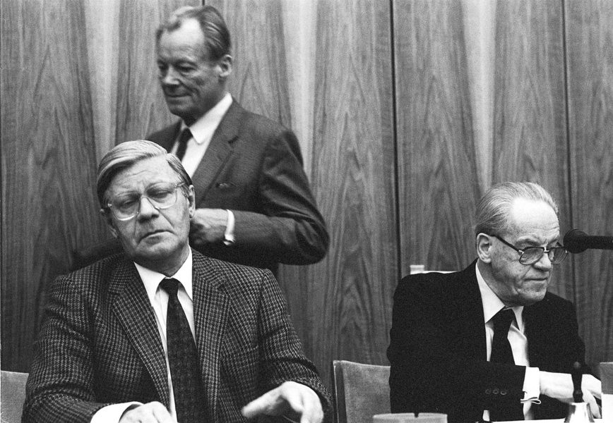 1981_Brandt_Schmidt_Wehner_5066 - Willy Brandt Biografie