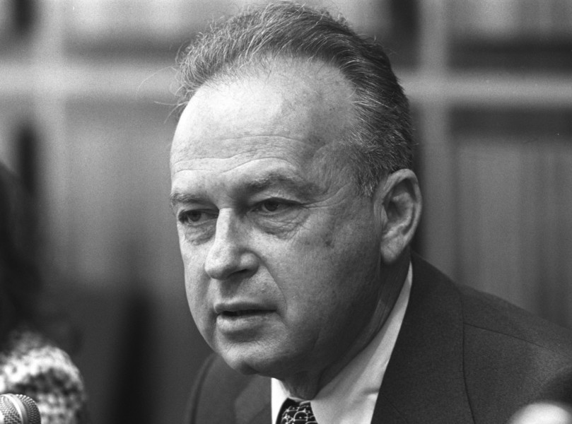 Opplysninger om personen: Itzhak Rabin (1922-1995)